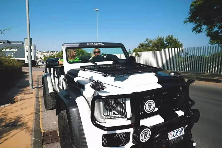 Jonga uJon Olsson's Crazy Mercedes G500 4×4² Convertible 89766_3