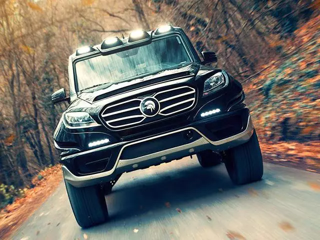 I-Ares X-Raid yi-Insane 760-HP Off-Roader esekwe kwi-G-Class. 9005_1