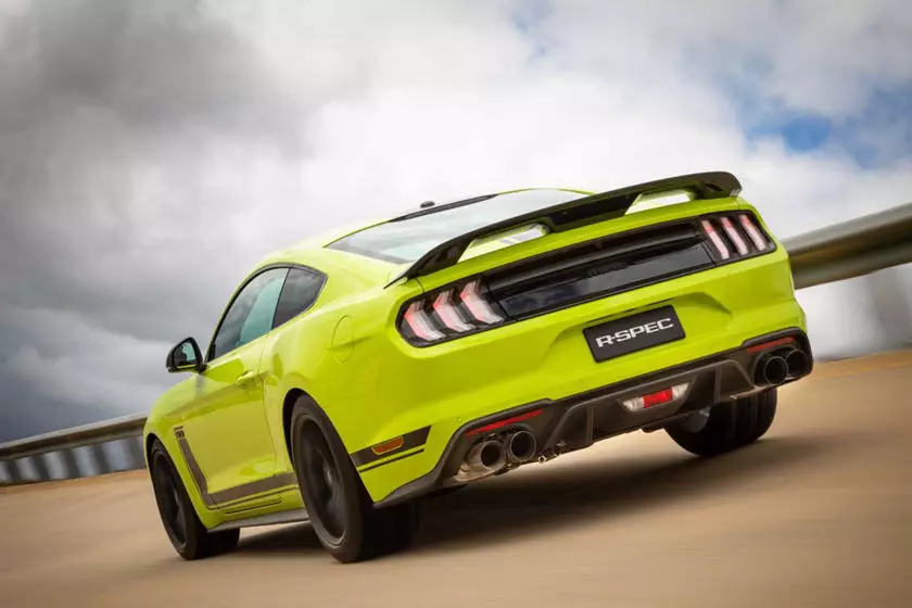 Ford Mustang R-Spec איז אַ סופּערטשאַרדזשד פּאָני איר קענען נישט האָבן 90137_9