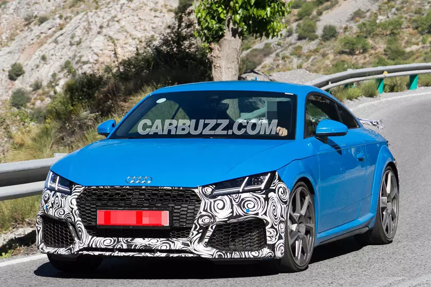 Міне, 2019 жылғы Audi TT RS Facelift-тің алғашқы көрінісі 90158_1