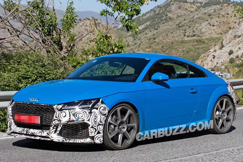 Міне, 2019 жылғы Audi TT RS Facelift-тің алғашқы көрінісі 90158_5