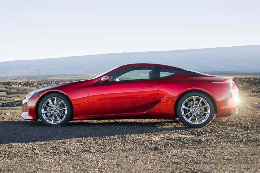 2018-2020 Lexus LC 500 Side View