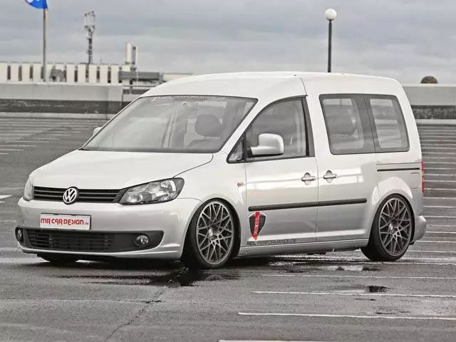 MR Car Design ajoute yon sispansyon lè nan Volkswagen Caddy la 90341_2