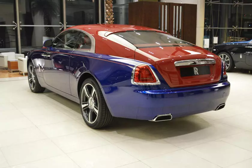 Rolls-Royce Wraith Splits Mratelakake panemume Kanthi Paintwork Two-Nada 90405_3