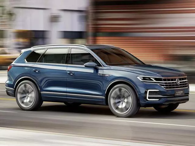 Volkswagen's T-Prime GTE Concept yayi Previews wani sabon SUV wanda ba shakka ba zai zama Diesel 90563_7