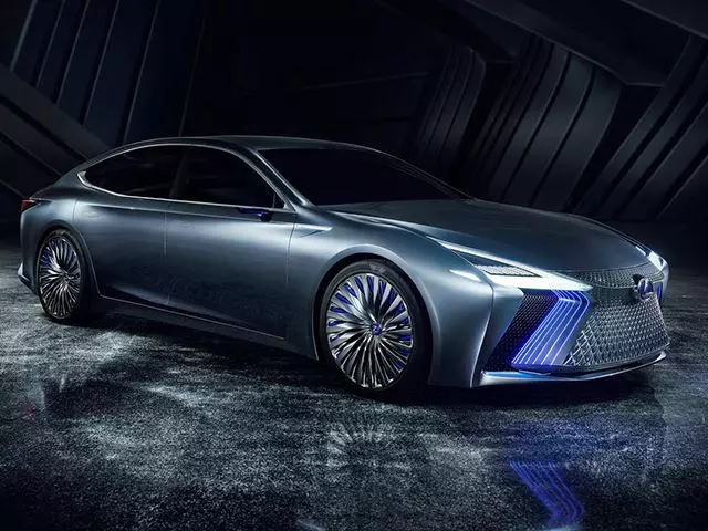 Gi-debut sa Lexus ang Autonomous LS+ Concept Uban ang Radical LFA-Esque Looks 9061_2