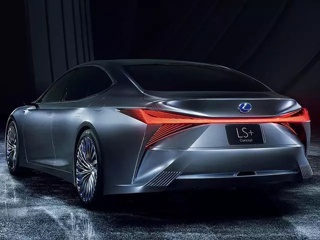 Lexus predstavlja autonomni LS+ koncept sa radikalnim LFA izgledom 9061_4