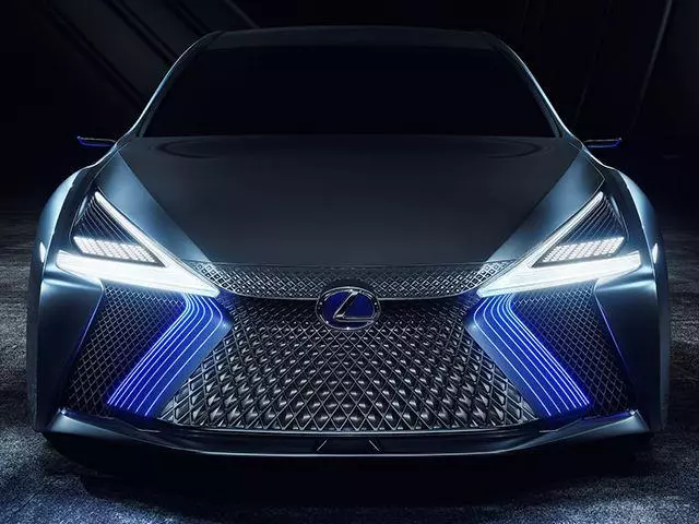 Lexus презентує автономну концепцію LS+ із радикальним зовнішнім виглядом LFA 9061_5