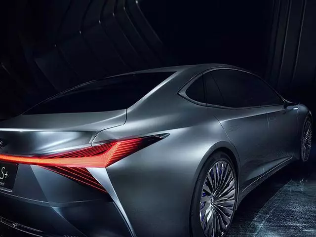 Lexus Debuts adase LS + Erongba Pẹlu Radical LFA-Esque woni 9061_6