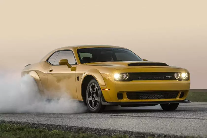 Tyst i Gyflymiad Chwythu'r Meddwl Dodge Demon Hennessey 1,200-HP 90707_1