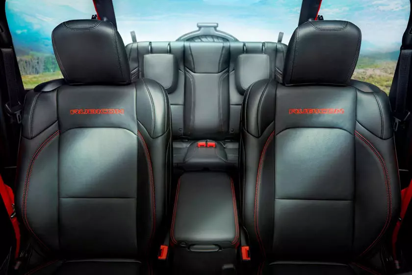 2018-2021 Pangkalahatang-ideya ng Interior ng Jeep Wrangler