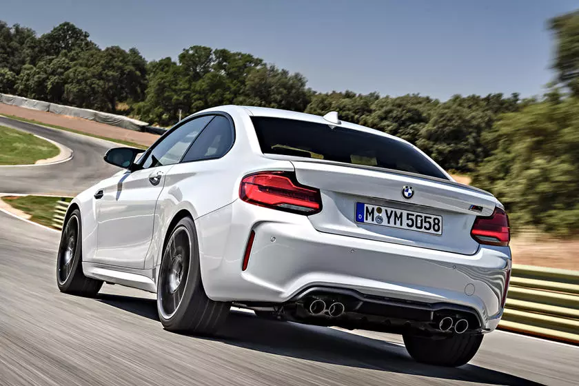 2019-2021 BMW M2 තරඟය පසුපස දසුන් රිය පැදවීම