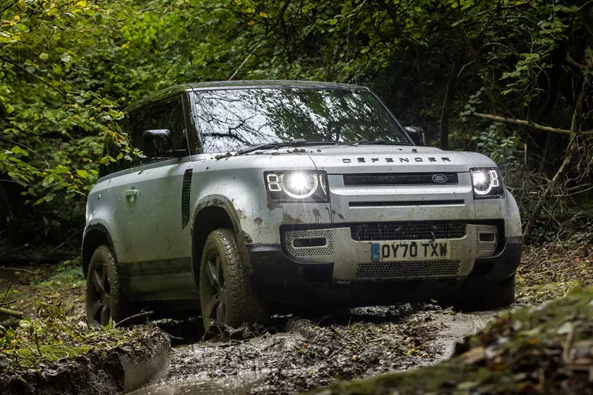 2020-2021 Land Rover Defender Kjøring forfra