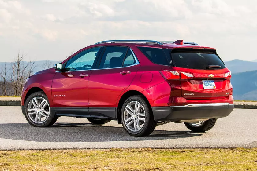 2018-2020 Chevrolet Equinox Orqa burchakli ko'rinish