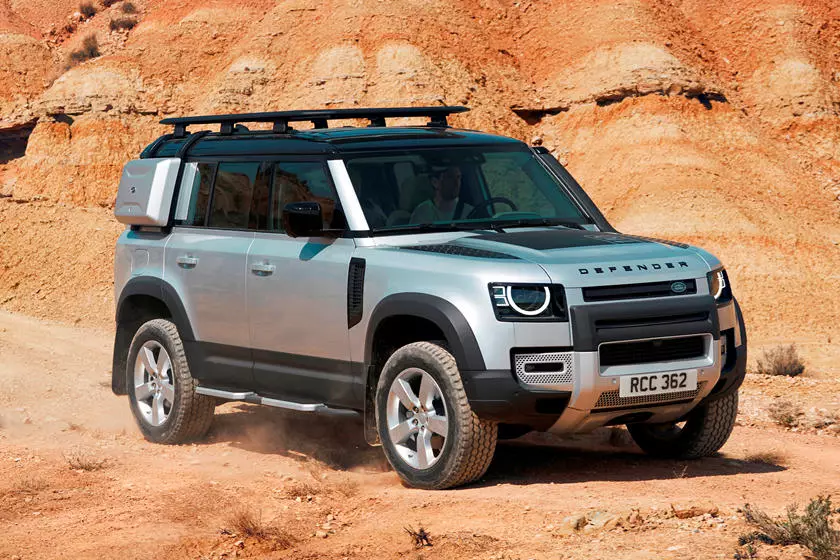 2020-2022 Land Rover Defender Front Angle View