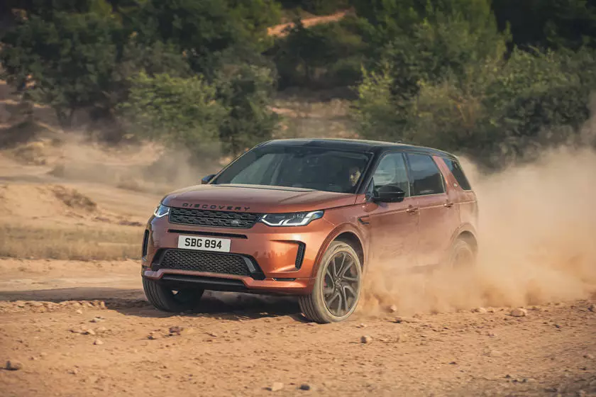 2021-2022 Land Rover Discovery Sport Μπροστινή όψη Οδήγηση