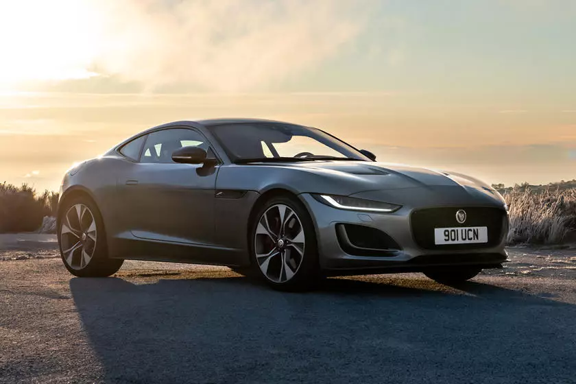 Aspecte frontal Jaguar F-Type Coupe 2021-2022