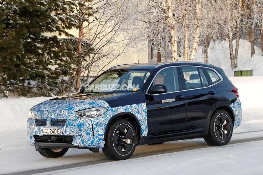 BMW iX3 gespot met funky nieuwe wielen 9200_2