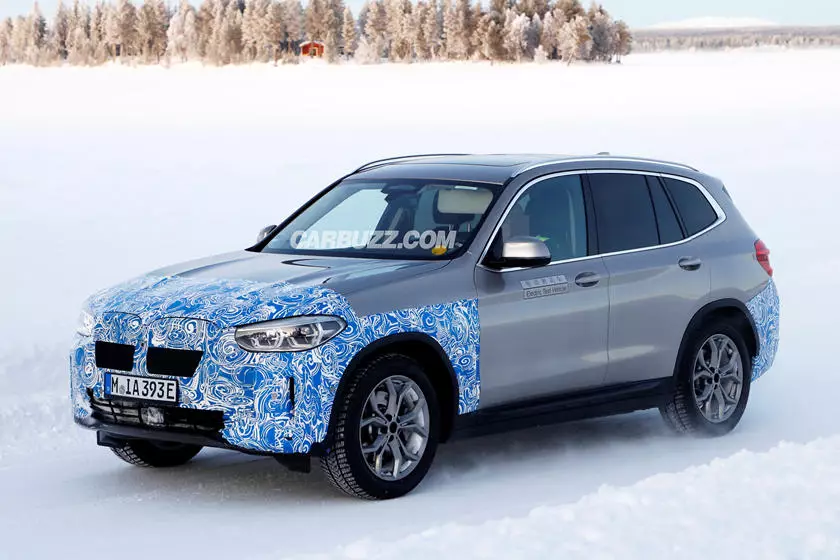 BMW iX3 Kesawang Nganggo Roda Anyar sing Funky 9200_6