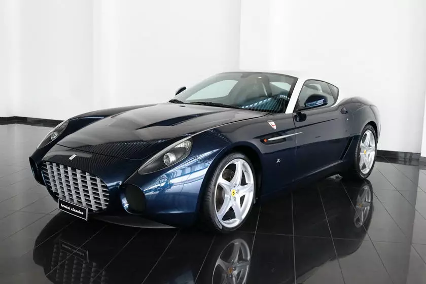 Rare Ferrari 599 GTZ Nibbio Zagato E na le Theko ea Litheko tse Supileng 9221_1