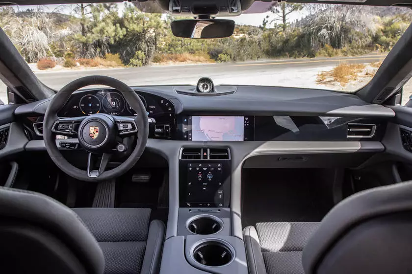 2020-2021 Porsche Taycan 4S Dashboard