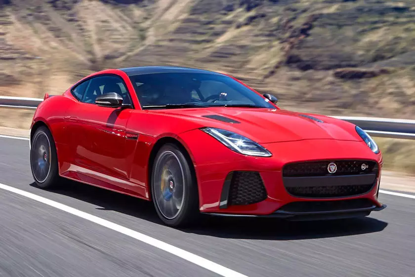 2017-2020 Jaguar F-Type SVR Coupe μπροστινή όψη οδήγησης