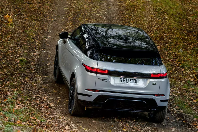 2020 Land Rover Range Rover Evoque Rear View