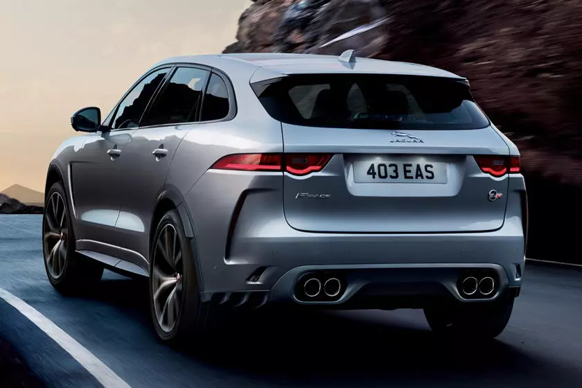 2019-2020 Jaguar F-Pace SVR Nlele N'azụ