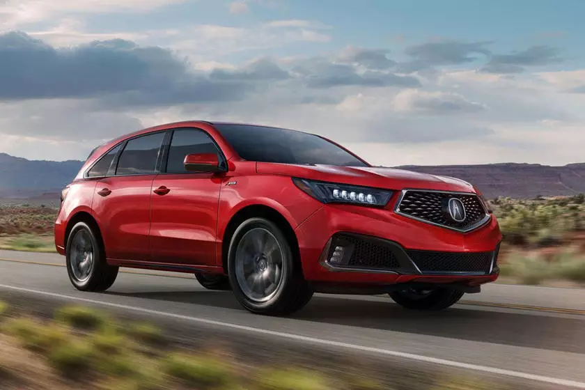 Ny Acura MDX 2019 dia nahazo endrika ara-panatanjahantena miaraka amin'ny fonosana A-Spec Vaovao 93098_1