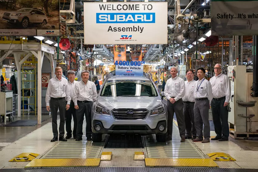 Subaru Hits Milestone Produksi Utama 93141_2