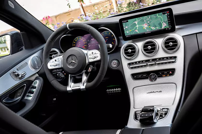 2019-2020 Mercedes-AMG C63 Sedan Central Console