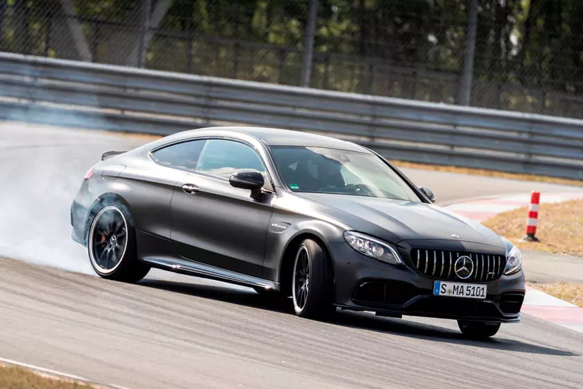 2019-2020 Mercedes-AMG C63 Coupé Burnout