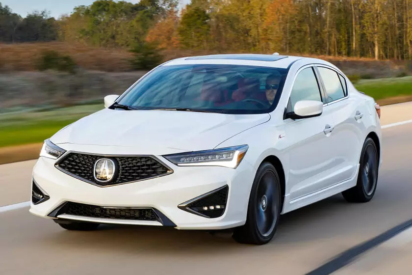 2019-2020 Acura ILX अगाडि दृश्य ड्राइभिङ