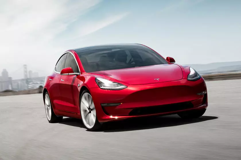 2017-2019 Tesla Model 3 Урдаас харах жолоодлого