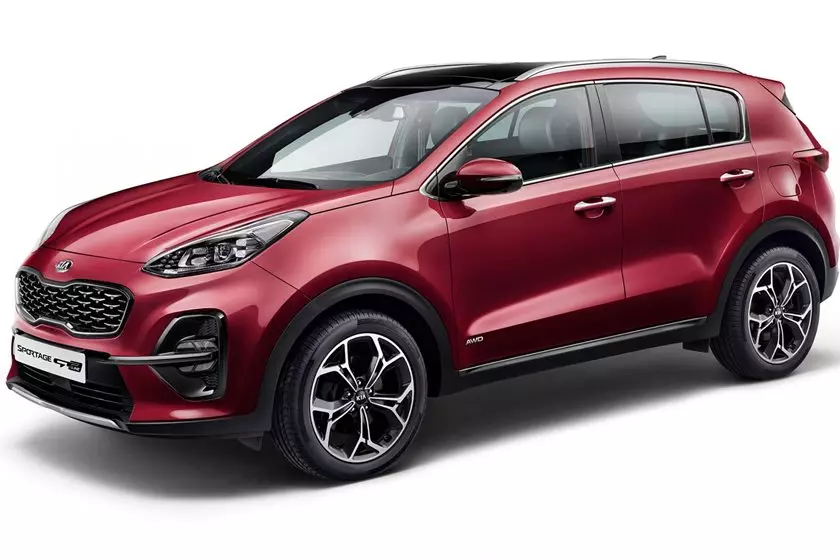 2019 Kia Sportage Dieselek Rû û Hêbrîdî ya Sivik Distîne 9443_1