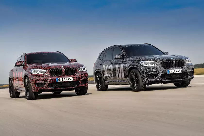 BMW X3 M iyo X4 M Waxay yeelan karaan in ka badan 500 HP oo wata Xidhmada Tartan 94532_1