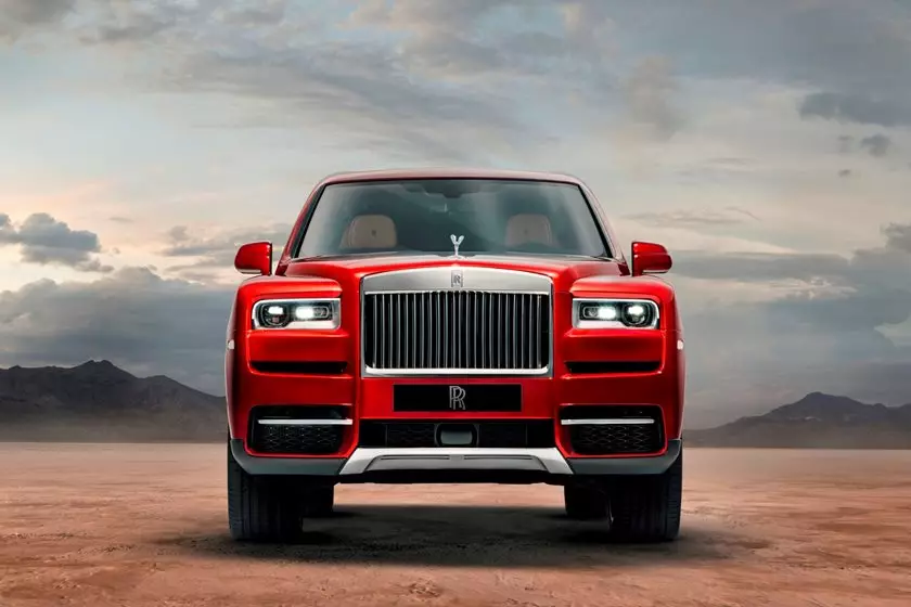 2019-2021 Rolls-Royce Cullinan سامنے کا منظر