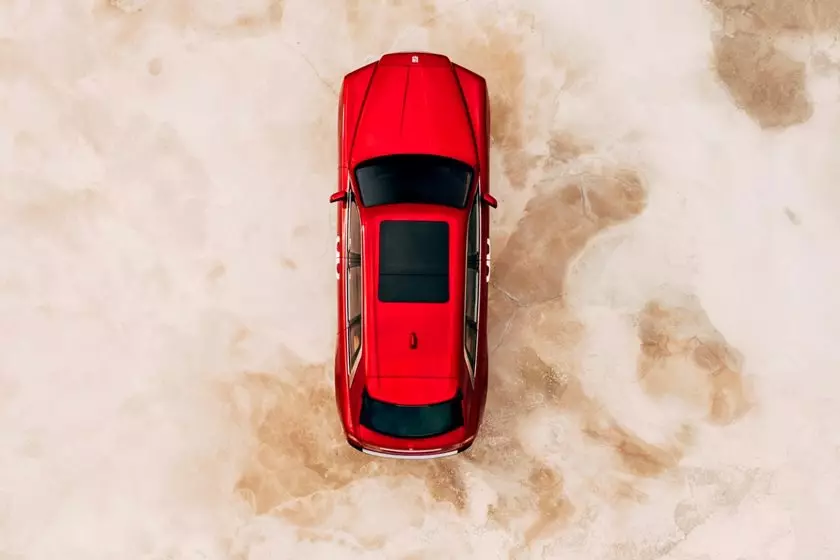 2019-2021 Rolls-Royce Cullinan Top View