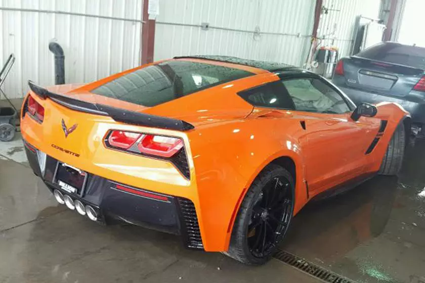 Бар болғаны 15 миль жүргеннен кейін бұл Grand Sport Corvette-ге не болғанын қараңыз 94804_6