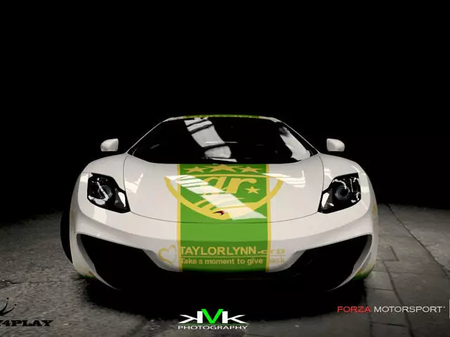 McLaren MP4-12C Taylor Lynn Liveryz bilduta GoldRush Rallyrako 94990_1