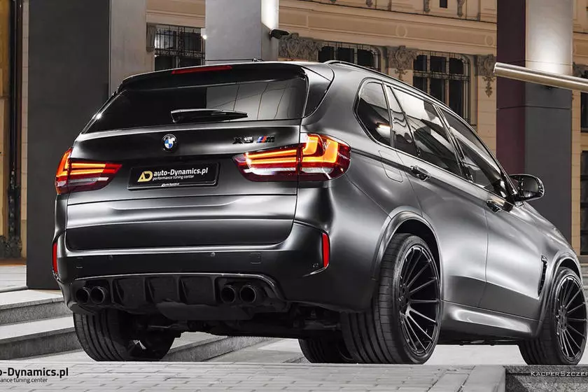 ئۆزگەرتىلگەن BMW X5 M دەرىجىدىن تاشقىرى مۇسابىقە ئىقتىدارلىرىنى تەمىنلەيدۇ 95097_2