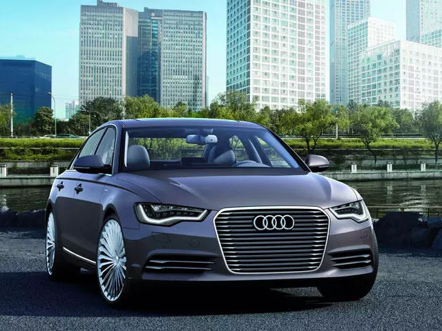 Audi A6 L e-tron lidera trio de novos conceitos revelados em Pequim 95213_2