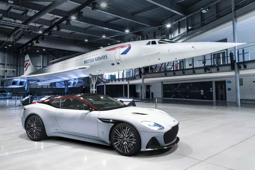 Spesiell Aston Martin DBS Superleggera feirer 50 år med Concorde 9523_1