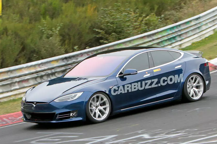 Tesla tocmai a distrus recordul turului la Nurburgring al lui Porsche Taycan 95831_1