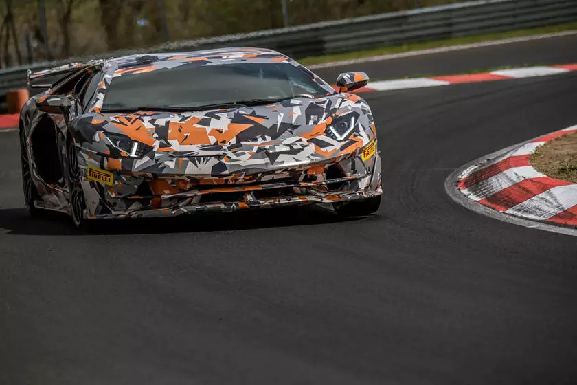 Lamborghini Aventador SVJ ສ້າງສະຖິຕິໃຫມ່ Nurburgring Lap ເວລາ 6:44.97 96328_3