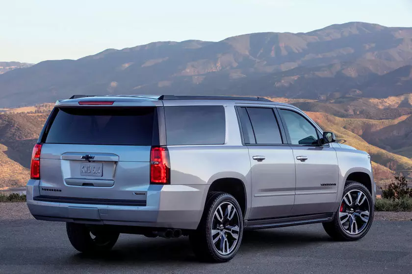 2015-2020 Chevrolet Suburban Rear Angle View