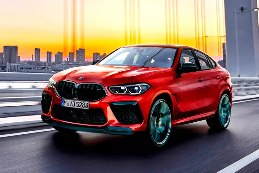 2020 թվականի BMW X6 M-ը պատշաճ կերպով ագրեսիվ տեսք կունենա 9653_1