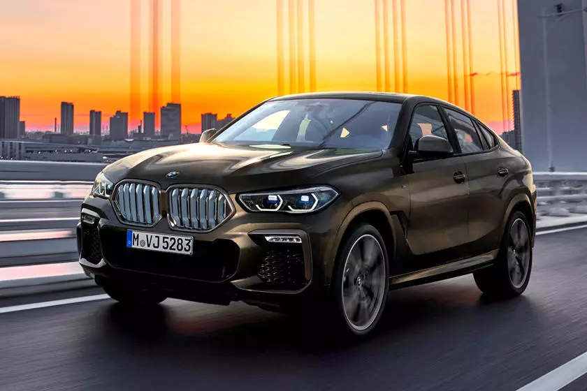 2020 BMW X6 M туура агрессивдүү көрүнөт 9653_2