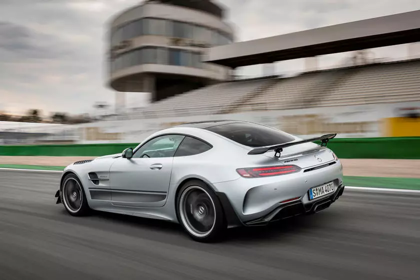 2020 Mercedes-Benz AMG GT R Rear View Driving