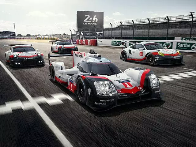 O novo Porsche 919 ten un deseño de motor que xa case non vemos 96917_1